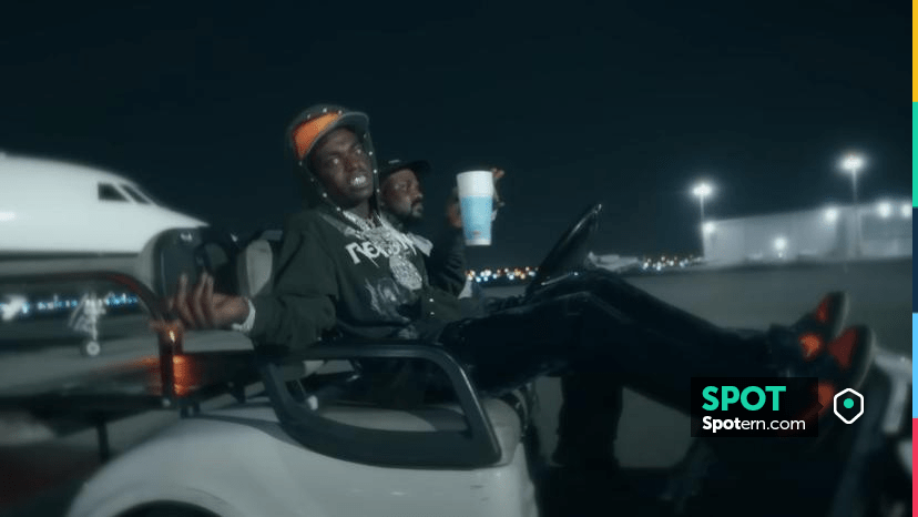 Nike Dunk Low Day Of The Dead sneakers worn by Kodak Black in Eaze Your ...