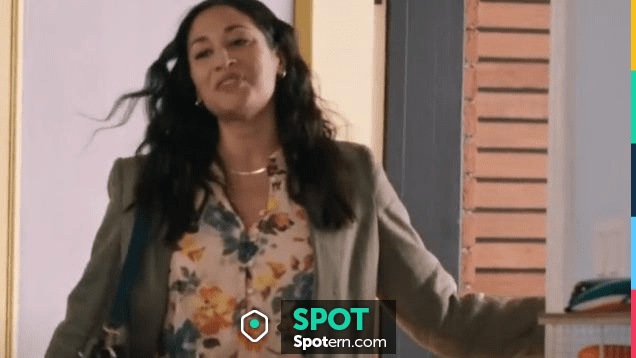 Cleo Petite Long Sleeve Chiffon Blouse worn by Astrid (Meaghan Rath) as ...