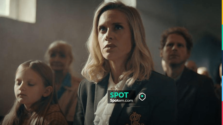 Lauren Ralph Lauren Jacquard Blaz­er worn by Emma Harper (Beth ...