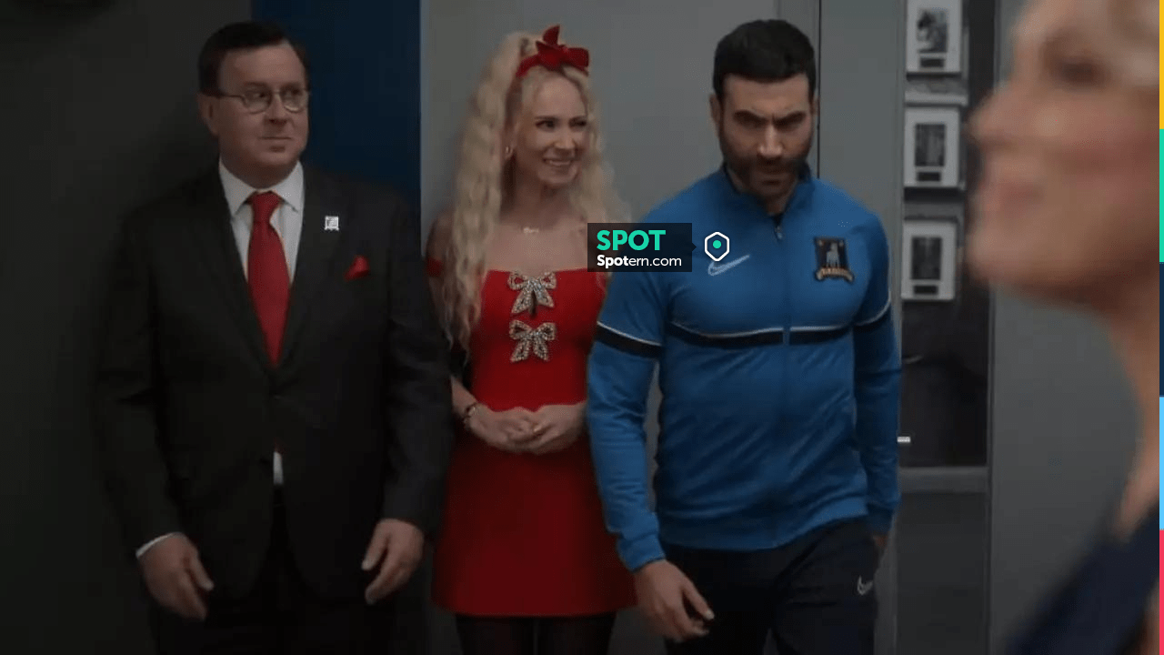 Nike AFC Zip Blue Jacket worn by Roy Kent (Brett Goldstein) in Ted ...