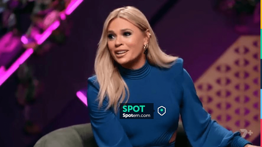 Robe mi-longue Zhivago Cry portée par Sonia Kruger dans Big Brother ...