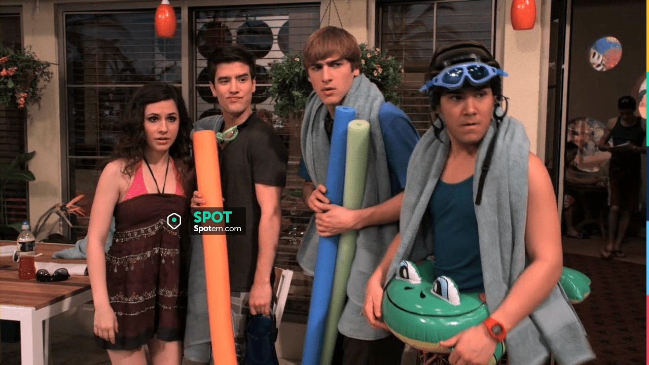 Free People MiniMirrors Charm Embellshd Bandeau Top worn by Camille ...