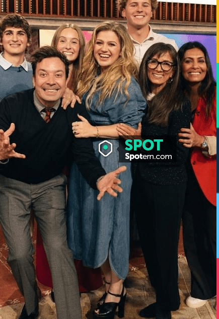 Dehance Bo­leyn Belt worn by Kelly Clarkson at The Kelly Clarkson Show ...