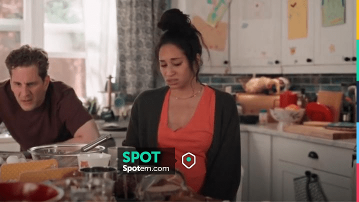 Madewell V-Neck Short Sleeve T-Shirt worn by Astrid (Meaghan Rath) as ...