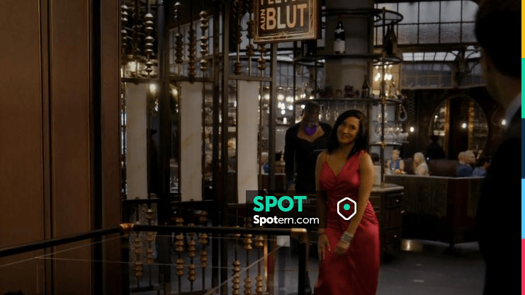 Ted Baker Odel­lia Dress worn by Nora Antony (Andy Allo) as seen in ...