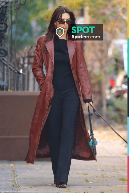 Jordan Road Jewelry Large Monaco Hoop Earrings worn by Emily ...