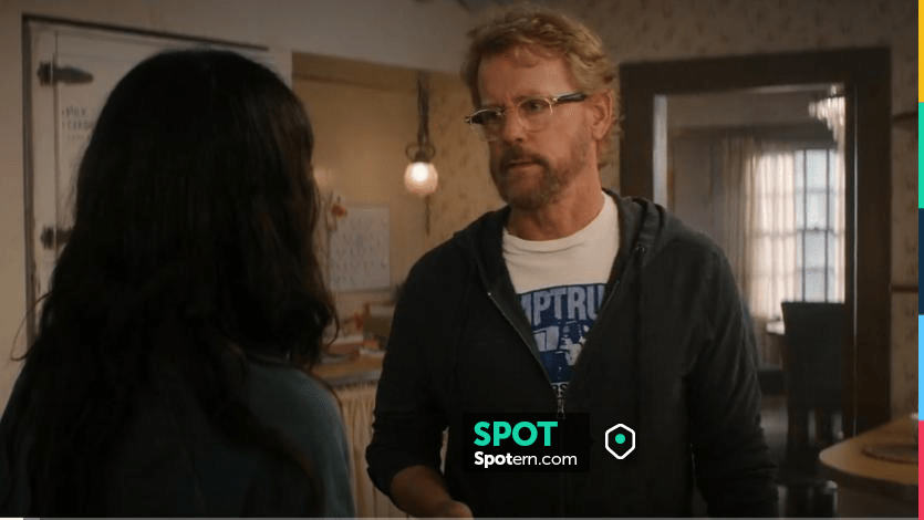 James Perse Zip Hoodie worn by Terry Phelps (Greg Kinnear) as seen in ...