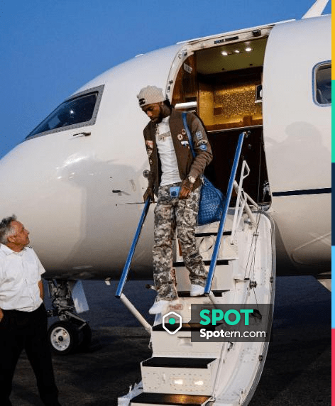 Jordan 8 Retro x OVO White portée par Key Glock sur le compte Instagram ...