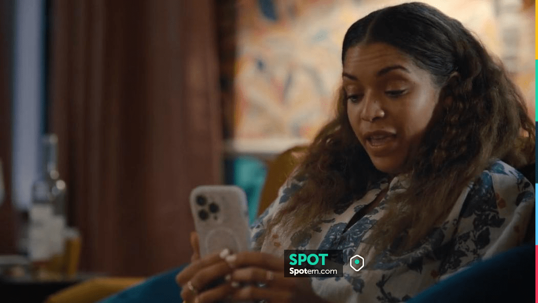 Toast Renewed Cluster Print PJs worn by Lisa (Antonia Thomas) as seen ...