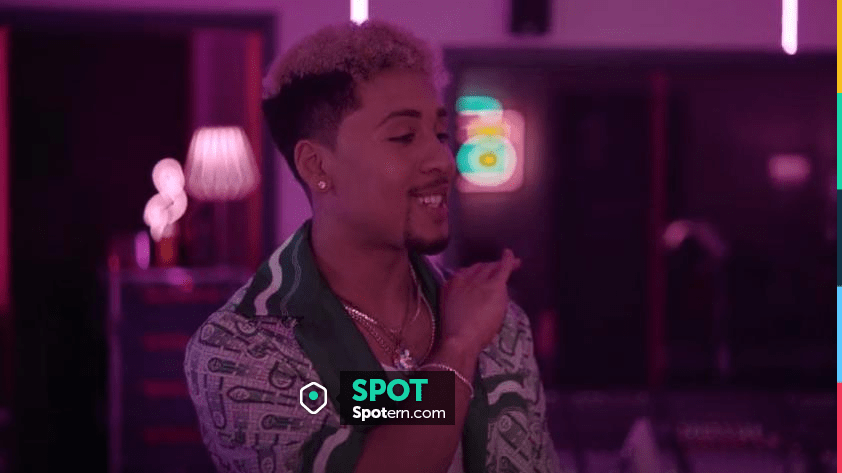 Casablanca Silk Shirt worn by Lord AK (Jacob Gibson) as seen in Rap Sh ...