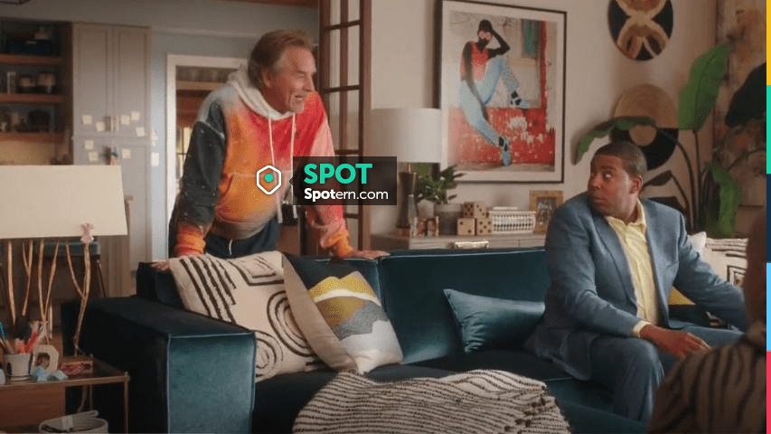 Off-white x Katsu Spray Paint Hood­ie worn by Rick (Don Johnson) as ...