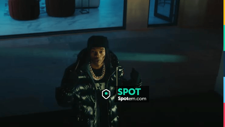 Rick Owens Black DRKSHDW Level T-Shirt worn by Lil Baby in Bay Swag ...