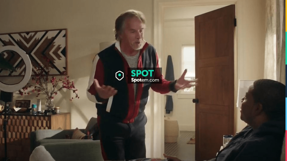 Bally Color Block Jacket worn by Rick (Don Johnson) as seen in Kenan ...