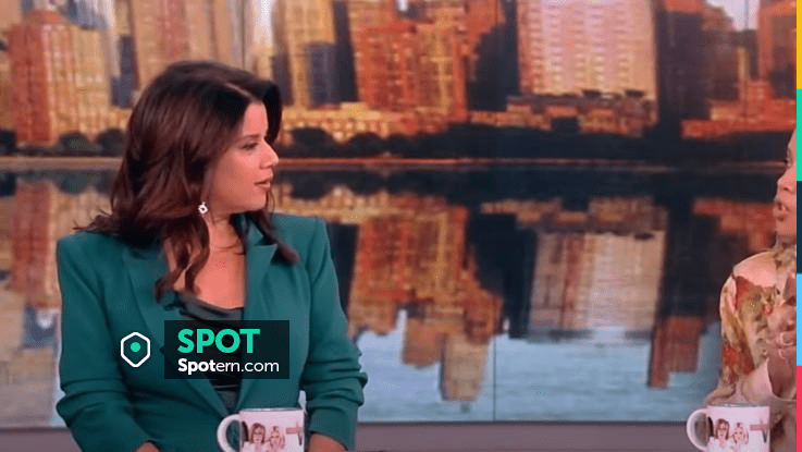 Cinq A Sept Cheyenne Ruched Sleeve Blazer worn by Ana Navarro as seen ...