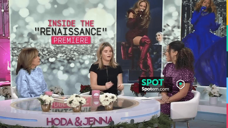 Alice + Olivia Neoma Midi Dress worn by Arianna Davis as seen in Today ...