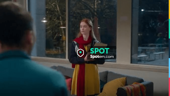 Brandy Melville Eliz­a­beth Ar­gyle Cardi­gan Sweater worn by Mia Banks ...