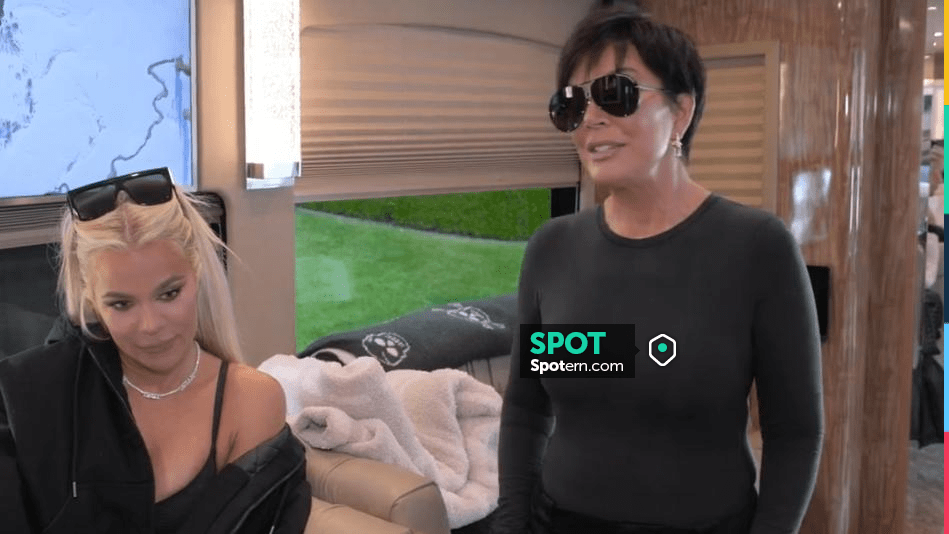 Skims Crewneck Bodysuit worn by Kris Jenner as seen in The Kardashians ...