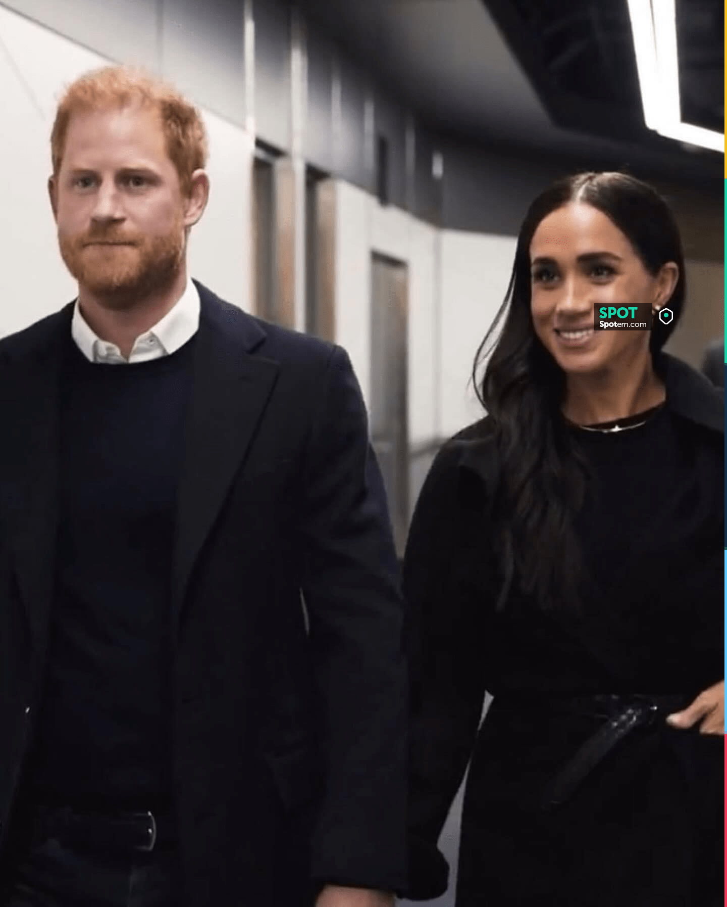 Edge Of Ember 18K Gold Vermeil Wave Earrings worn by Meghan Markle at ...