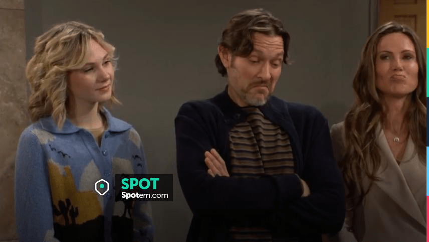 Something New Beth Col­lar Cardi­gan worn by Lucy Romalotti (Lily ...