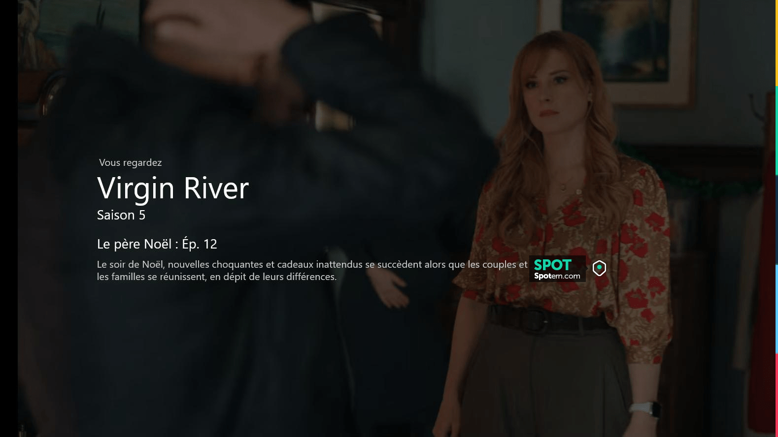 The Smythe print blouse worn by Melinda Monroe (Alexandra Breckenridge) in the Virgin River ...