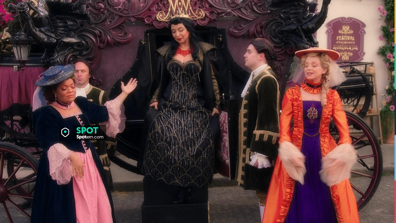Black and Pink Dress worn by Rosaleen (Yvette Nicole Brown) in ...