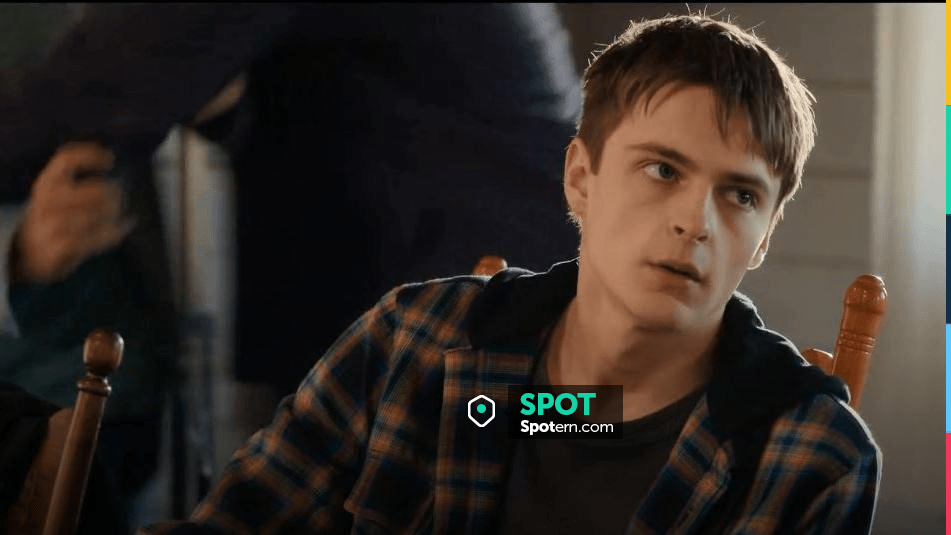 Abound Hooded Flannel Shirt worn by Nathan Walter (Corey Fogelmanis) as ...
