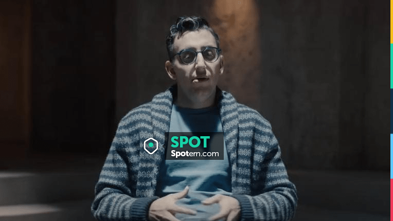 J crew Fair Isle Lamb­swool Cardi­gan worn by Oliver (Ryan J. Haddad ...