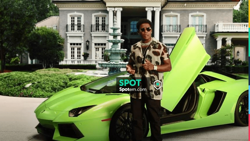 Asos Design Sheer Flo­ral Shirt worn by Devante Young (Dexter Darden ...