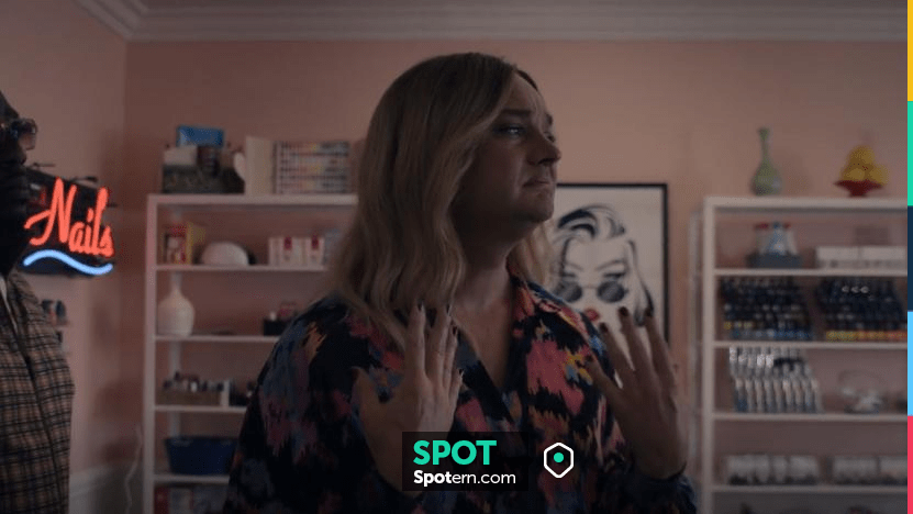 Apvirdy Ca­su­al Bo­ho Flo­ral Shirt worn by Ashley as seen in Bookie ...