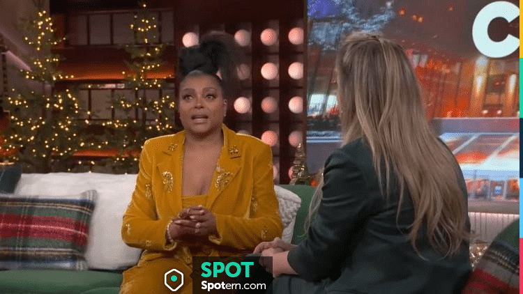 Pantalones cargo de terciopelo Patbo usados por Taraji P. Henson como ... Pantalones cargo de terciopelo Patbo usados por Taraji P. Henson como ...