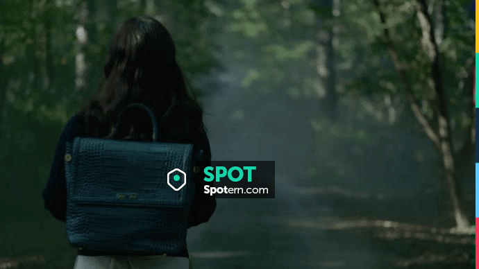 Geen leather backpack worn by Cairo Sweet (Jenna Ortega) as seen in ...
