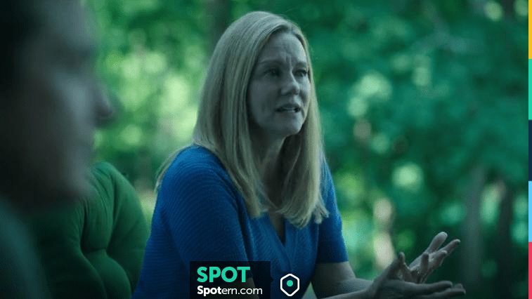 Rachel Comey Persist Polo Worn By Wendy Byrde Laura Linney As Seen In Ozark S04e11 Spotern