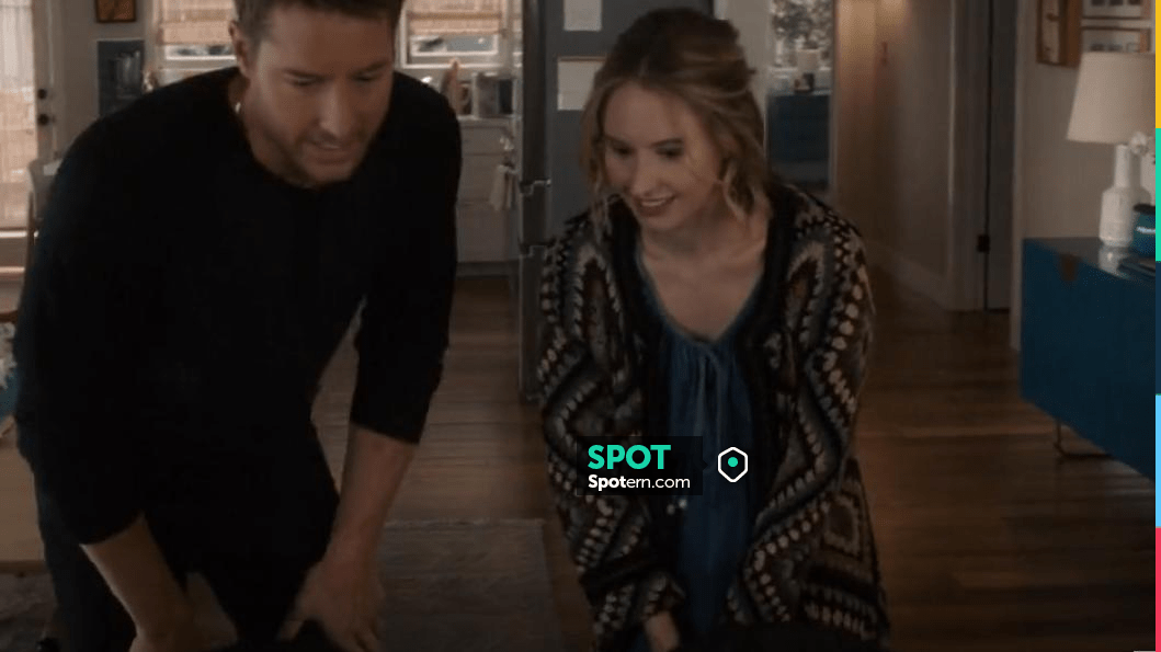 Michael Kors Tiered Cold-Shoulder Maxi Dress worn by Madison Simmons ...