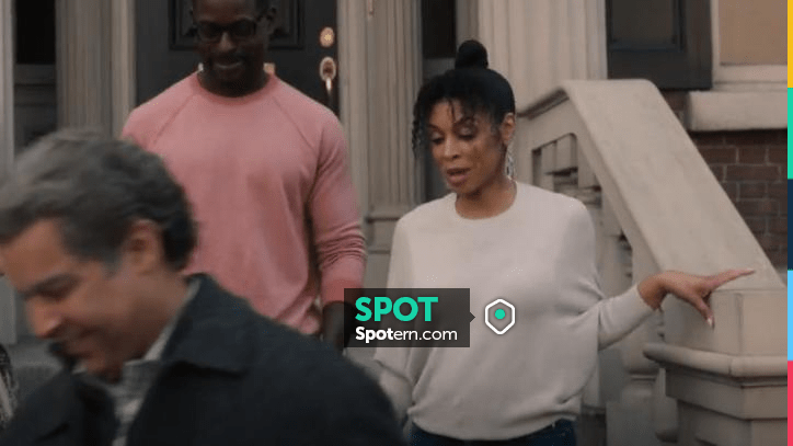 Club Monaco Gizal Dolman Sleeve Wool Sweater worn by Beth Pearson ...