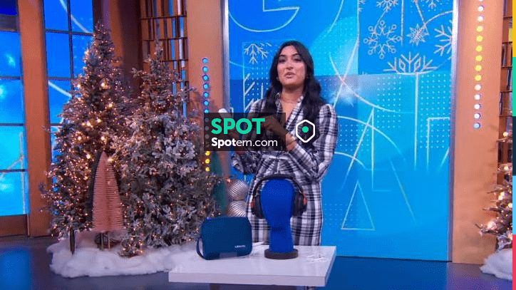 Veronica Beard Copelyn Plaid Cotton-Blend Shirt Dress worn by Reena Roy ...