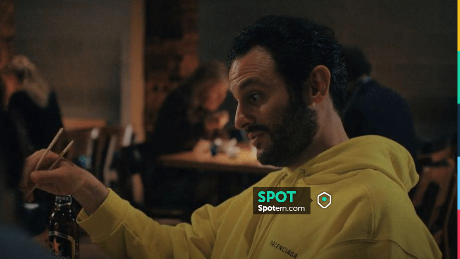 Balenciaga Logo Hoodie worn by Kian Parsa (Arian Moayed) as seen in ...