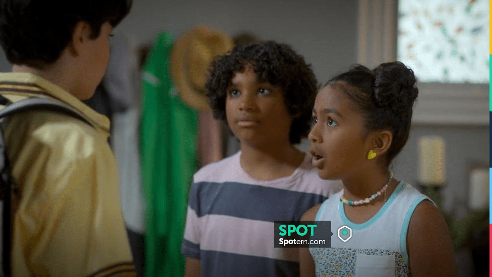 Ripzone Boys' Per­rault Col­or­block Tank worn by Jayden Henley (Delia ...