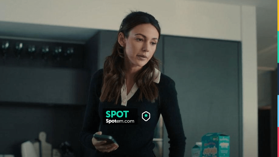 Rag & bone Mandee Cash­mere Po­lo worn by Maya Stern (Michelle Keegan ...