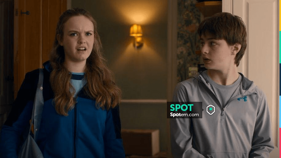 Under armour Wo­ven Half Zip Jack­et worn by Daniel Walker (Daniel Burt ...