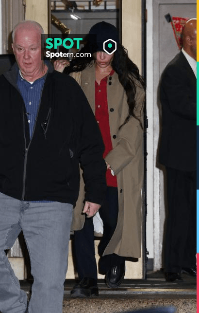 The Row Caspian Silk-Pique Baseball Cap worn by Zoe Kravitz in New York ...