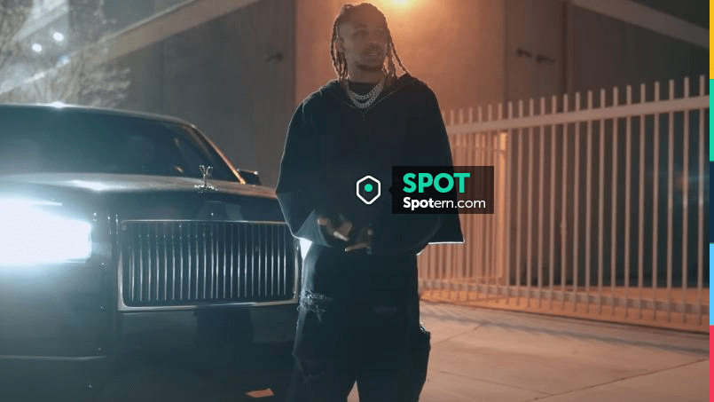 Vetements Black Head Panel Zip Privacy Hoodie worn by DDG in Darryl ...