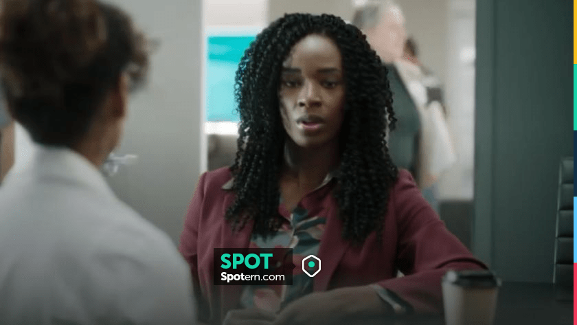 Vince Nouveau Magnolia Long Sleeve Relaxed Shirt worn by June Curtis ...