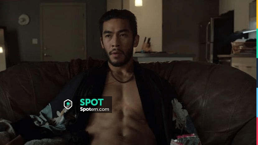 Kim+ono Maren Short Ki­mono Wrap worn by Charles Sun (Justin Chien) as ...