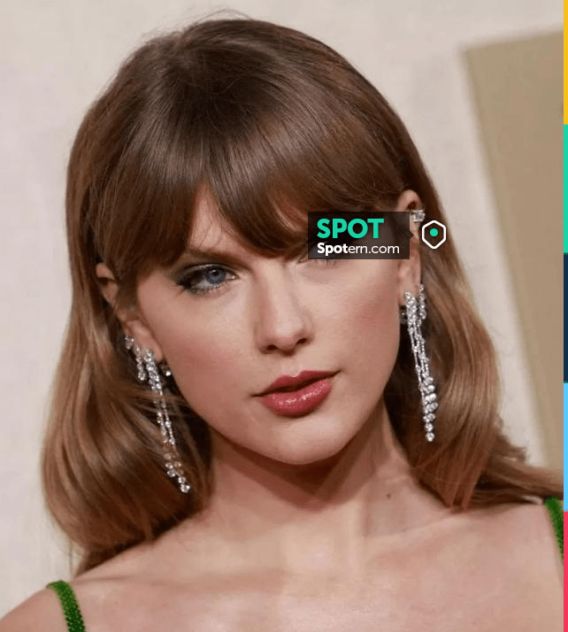 De Beers Dewdrop Ear Cuff In White Gold worn by Taylor Swift at Golden ...