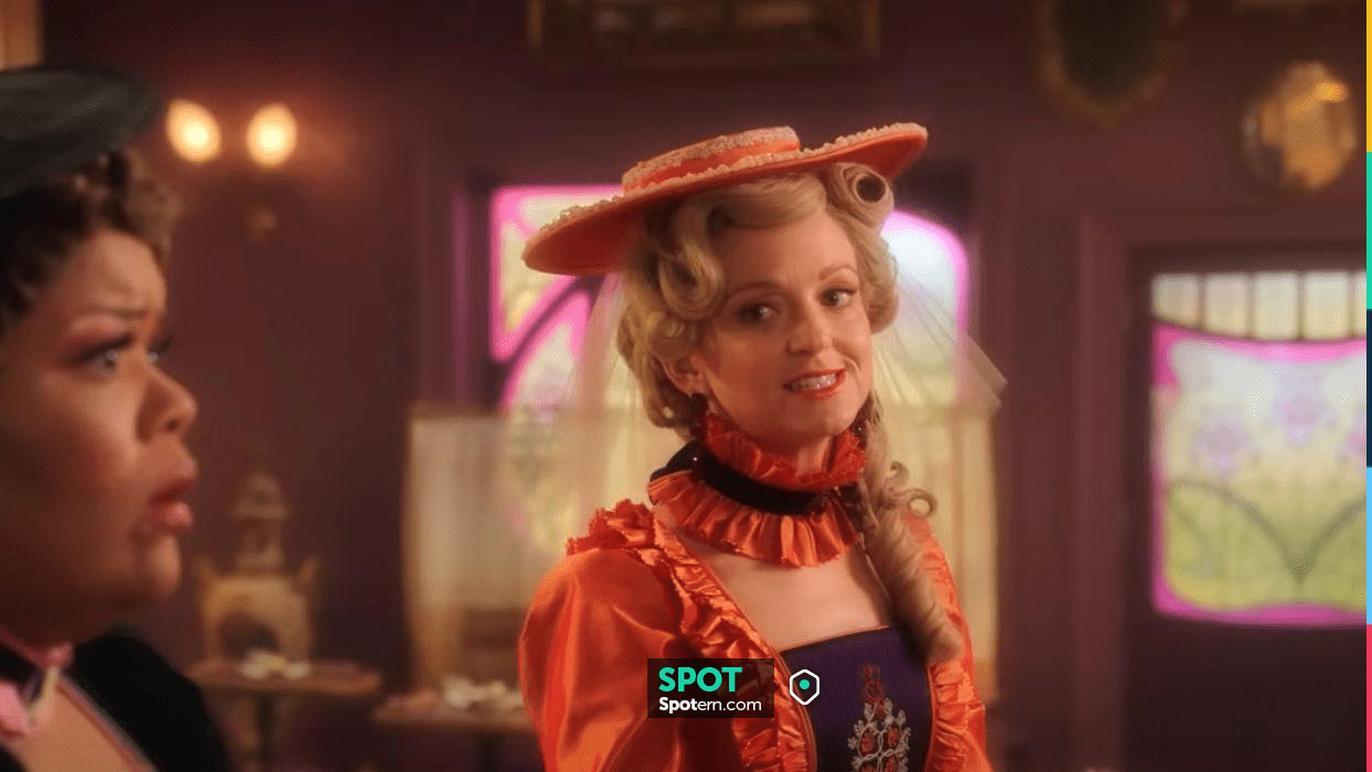 Orange and Purple Dress worn by Ruby (Jayma Mays) in Disenchanted movie ...