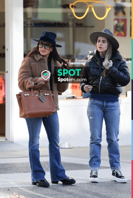 Max Mara Tteddino Long Sleeved Teddy Coat worn by Kyle Richards in Los ...