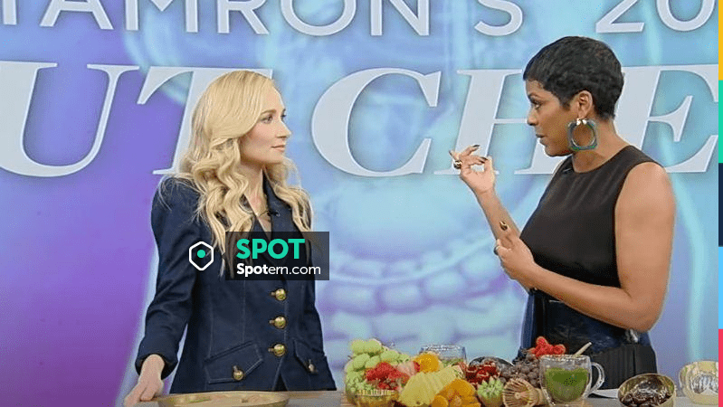 Veronica Beard Anoki Dickey Denim Jacket worn by Whitney Bower as seen ...