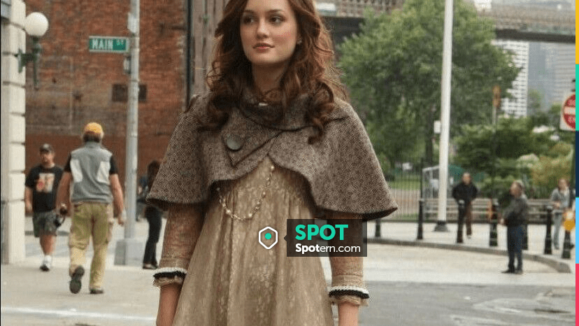 The dress worn by Blair Waldorf (Leighton Meester) in the series Gossip ...