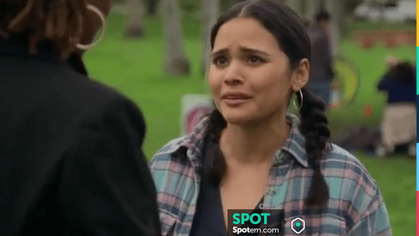 Camisa abotonada de Lucky Drand usada por Callie Adams Foster (Maia ...