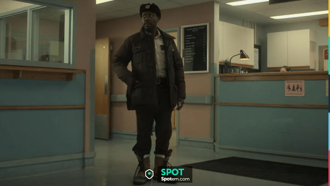 Sorel Caribou Boot worn by North Dakota Deputy Witt Farr (Lamorne ...